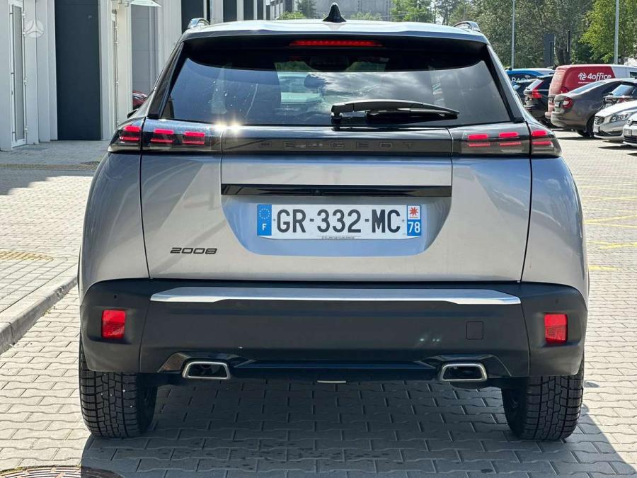 Pelēks Peugeot 2008 2023 Viļņa, ar dzinēja tilpumu 1.20 L un nobraukumu 175 tūkst. km par 13189 €, foto 7 vietnē AUTOMOTO.COM.LV