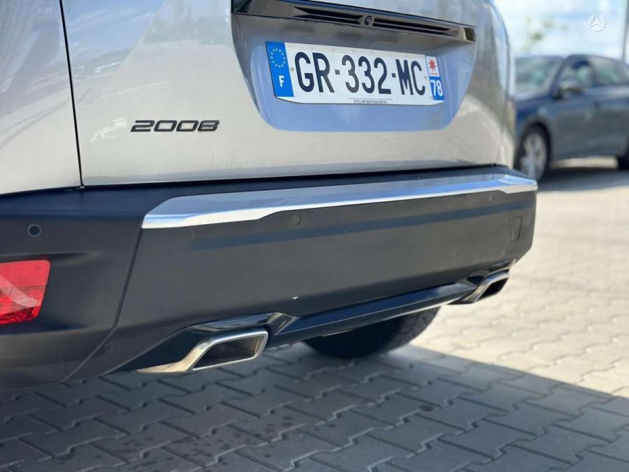 Pelēks Peugeot 2008 2023 Viļņa, ar dzinēja tilpumu 1.20 L un nobraukumu 170 tūkst. km par 13189 €, foto 10 vietnē AUTOMOTO.COM.LV