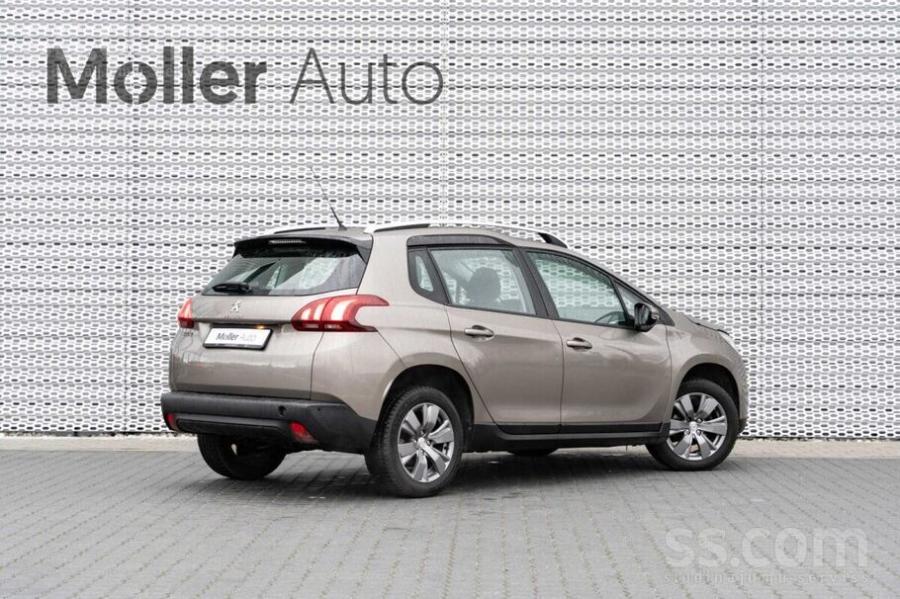 Grey Peugeot 2008 2017 in Riga, with an engine capacity of 1.60 L and mileage of 143 thousand km for 7850 €, photo 4 on AUTOMOTO.COM.LV