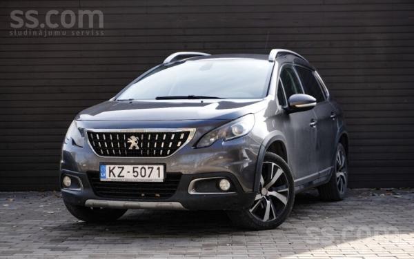 Pelēks Peugeot 2008 2017 Limbaži, ar dzinēja tilpumu 1.20 L un nobraukumu 132 tūkst. km par 8900 €, foto 1 vietnē AUTOMOTO.COM.LV
