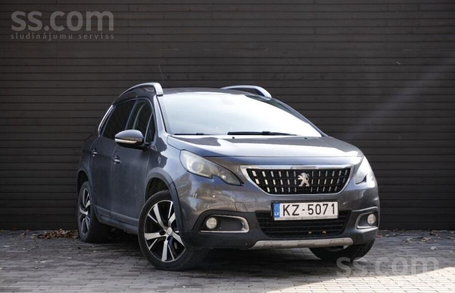 Pelēks Peugeot 2008 2017 Limbaži, ar dzinēja tilpumu 1.20 L un nobraukumu 132 tūkst. km par 8900 €, foto 3 vietnē AUTOMOTO.COM.LV