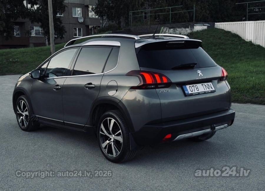 Pelēks Peugeot 2008 2019 Tallina, ar dzinēja tilpumu 1.20 L un nobraukumu 198 tūkst. km par 7200 €, foto 5 vietnē AUTOMOTO.COM.LV