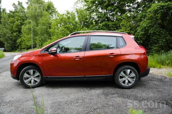 Oranžs Peugeot 2008 2014 Bauska, ar dzinēja tilpumu 1.60 L un nobraukumu 101 tūkst. km par 6500 €, foto 5 vietnē AUTOMOTO.COM.LV