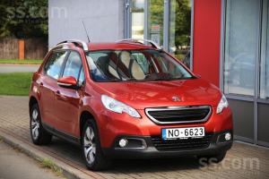 Orange Peugeot 2008 2014 in Riga, with an engine capacity of 1.60 L and mileage of 190 thousand km for 4995 €, photo 5 on AUTOMOTO.COM.LV