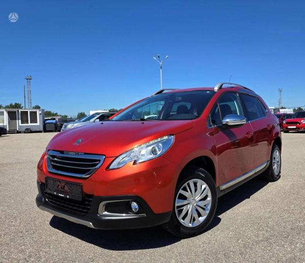 Orange Peugeot 2008 2015 in Marijampole, with an engine capacity of 1.56 L and mileage of 239 thousand km for 5990 €, photo 2 on AUTOMOTO.COM.LV