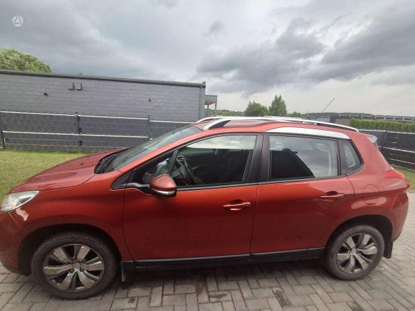 Orange Peugeot 2008 2015 in Vilnius, with an engine capacity of 1.56 L and mileage of 186 thousand km for 5200 €, photo 4 on AUTOMOTO.COM.LV