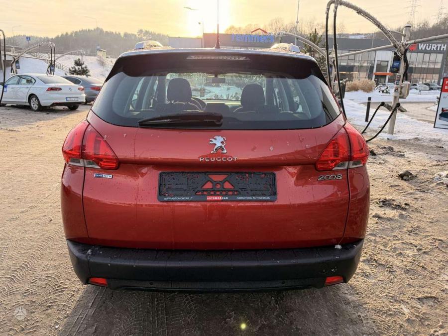 Oranžs Peugeot 2008 2016 Viļņa, ar dzinēja tilpumu 1.20 L un nobraukumu 133 tūkst. km par 6950 €, foto 7 vietnē AUTOMOTO.COM.LV
