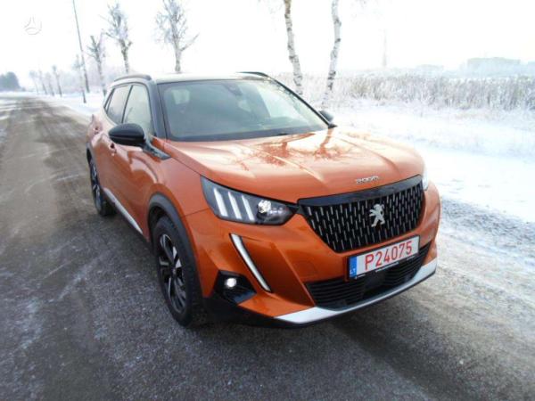 Oranžs Peugeot 2008 2020 Šauļi, ar dzinēja tilpumu 1.20 L un nobraukumu 144 tūkst. km par 12400 €, foto 2 vietnē AUTOMOTO.COM.LV
