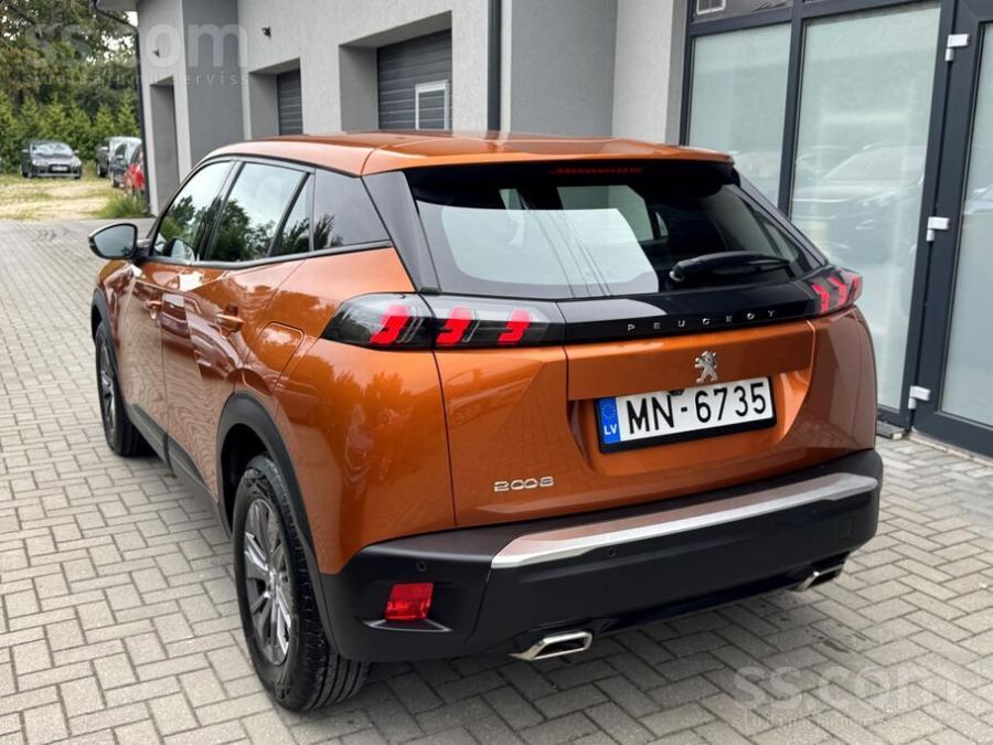 Oranžs Peugeot 2008 2020 Rīga, ar dzinēja tilpumu 1.20 L un nobraukumu 72 tūkst. km par 12900 €, foto 5 vietnē AUTOMOTO.COM.LV
