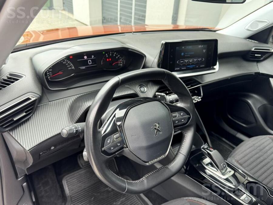 Oranžs Peugeot 2008 2020 Rīga, ar dzinēja tilpumu 1.20 L un nobraukumu 72 tūkst. km par 12900 €, foto 21 vietnē AUTOMOTO.COM.LV