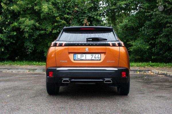 Orange Peugeot 2008 2020 in Klaipeda, with an engine capacity of 1.20 L and mileage of 140 thousand km for 14999 €, photo 7 on AUTOMOTO.COM.LV