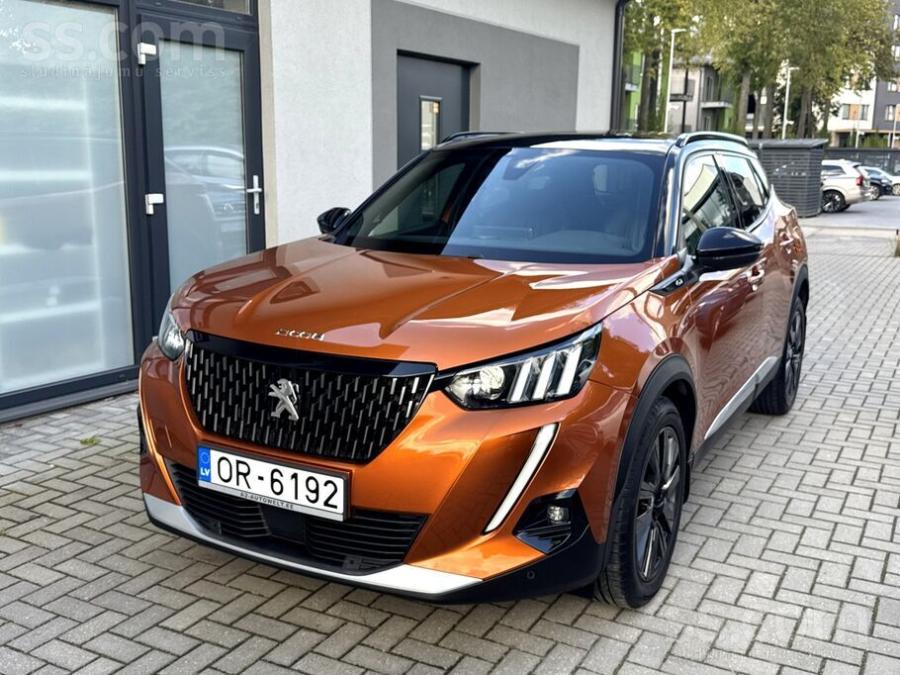 Oranžs Peugeot 2008 2020 Rīga, ar dzinēja tilpumu 1.20 L un nobraukumu 123 tūkst. km par 14500 €, foto 1 vietnē AUTOMOTO.COM.LV