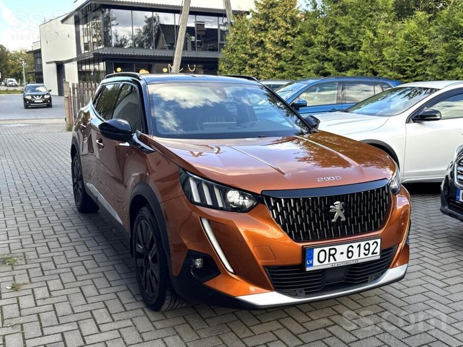 Oranžs Peugeot 2008 2020 Rīga, ar dzinēja tilpumu 1.20 L un nobraukumu 123 tūkst. km par 14500 €, foto 3 vietnē AUTOMOTO.COM.LV