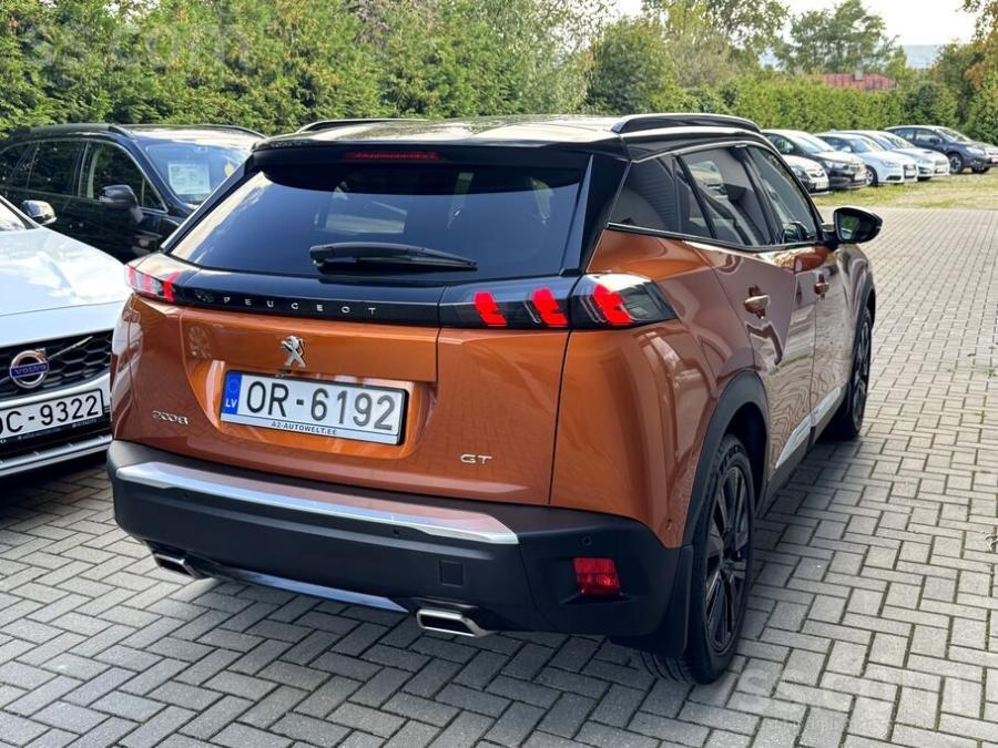 Oranžs Peugeot 2008 2020 Rīga, ar dzinēja tilpumu 1.20 L un nobraukumu 123 tūkst. km par 14500 €, foto 4 vietnē AUTOMOTO.COM.LV