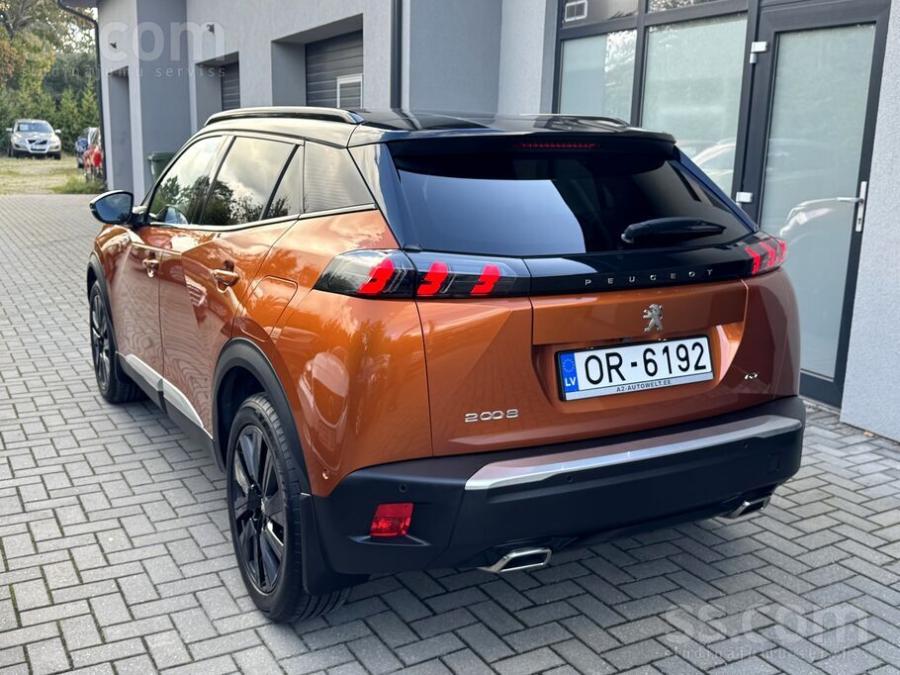 Oranžs Peugeot 2008 2020 Rīga, ar dzinēja tilpumu 1.20 L un nobraukumu 123 tūkst. km par 14500 €, foto 5 vietnē AUTOMOTO.COM.LV