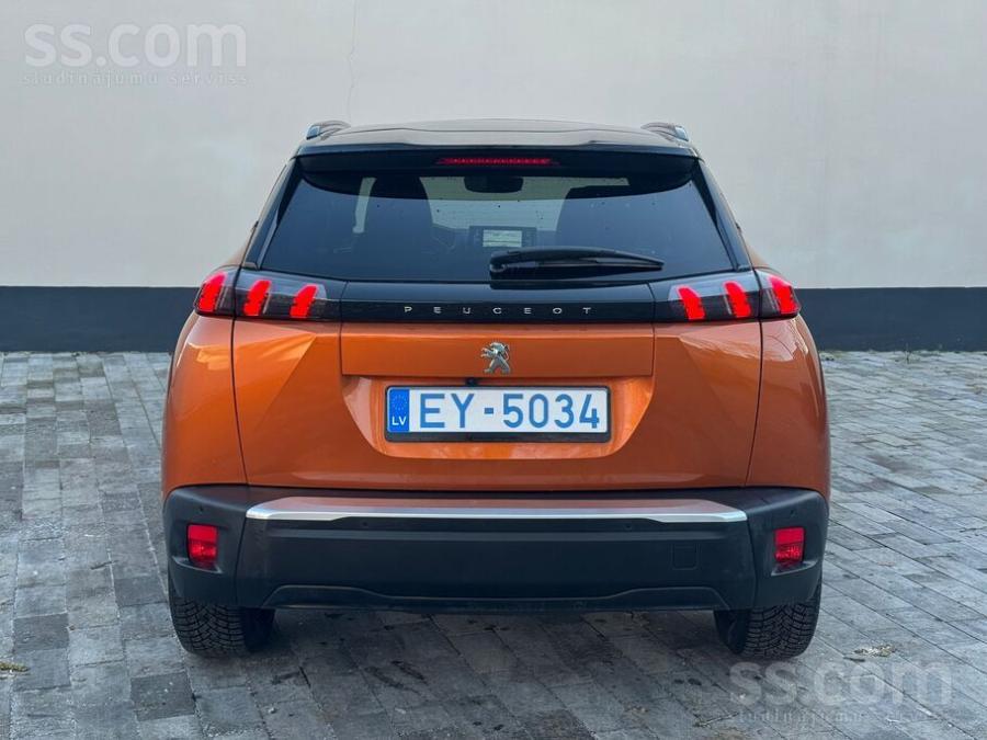 Orange Peugeot 2008 2021 in Riga, with an engine capacity of 0.00 L and mileage of 73 thousand km for 17999 €, photo 7 on AUTOMOTO.COM.LV