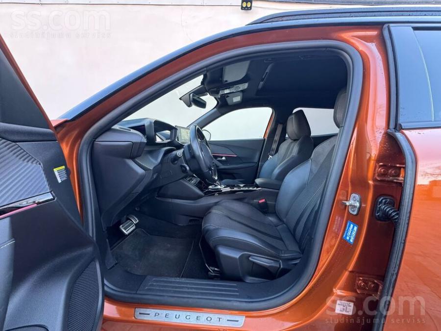 Orange Peugeot 2008 2021 in Riga, with an engine capacity of 0.00 L and mileage of 73 thousand km for 17999 €, photo 14 on AUTOMOTO.COM.LV