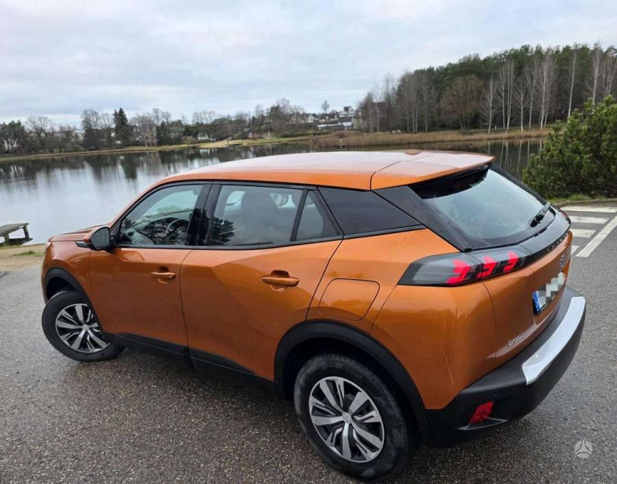 Orange Peugeot 2008 2021 in Utena, with an engine capacity of 1.20 L and mileage of 38 thousand km for 11700 €, photo 24 on AUTOMOTO.COM.LV
