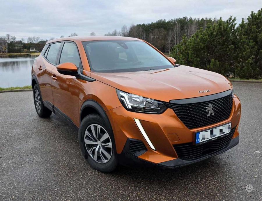 Orange Peugeot 2008 2021 in Utena, with an engine capacity of 1.20 L and mileage of 38 thousand km for 11700 €, photo 25 on AUTOMOTO.COM.LV