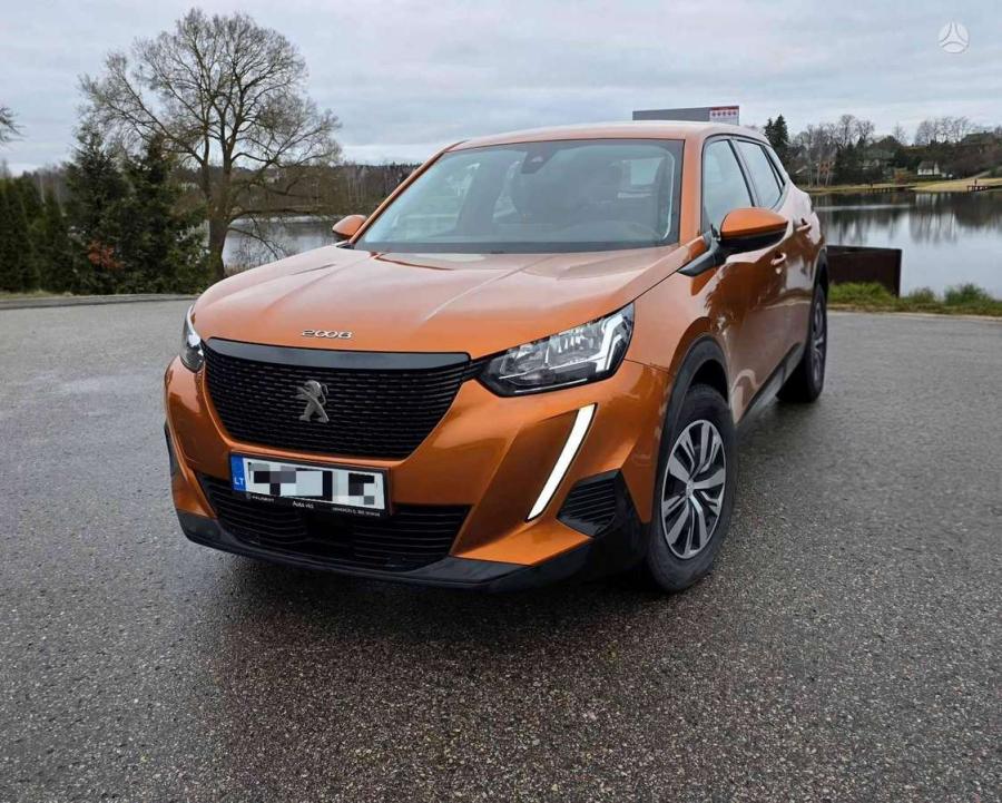 Orange Peugeot 2008 2021 in Utena, with an engine capacity of 1.20 L and mileage of 38 thousand km for 11700 €, photo 26 on AUTOMOTO.COM.LV