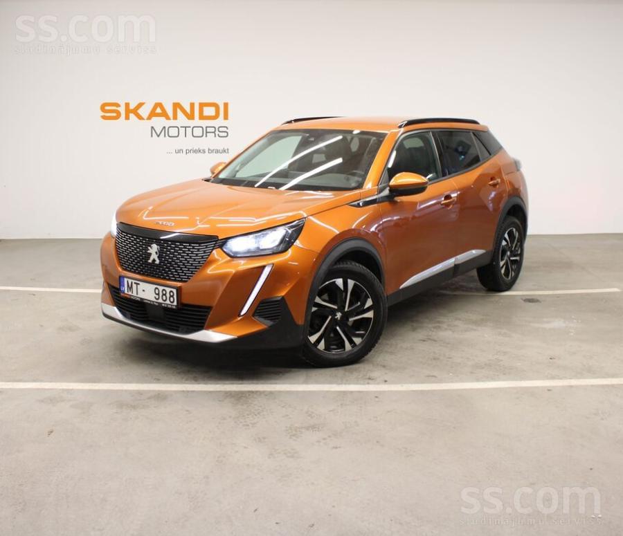Oranžs Peugeot 2008 2021 Rīga, ar dzinēja tilpumu 1.50 L un nobraukumu 102 tūkst. km par 15490 €, foto 1 vietnē AUTOMOTO.COM.LV