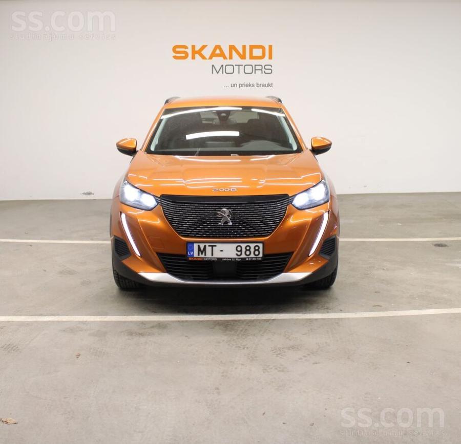 Oranžs Peugeot 2008 2021 Rīga, ar dzinēja tilpumu 1.50 L un nobraukumu 102 tūkst. km par 15490 €, foto 2 vietnē AUTOMOTO.COM.LV