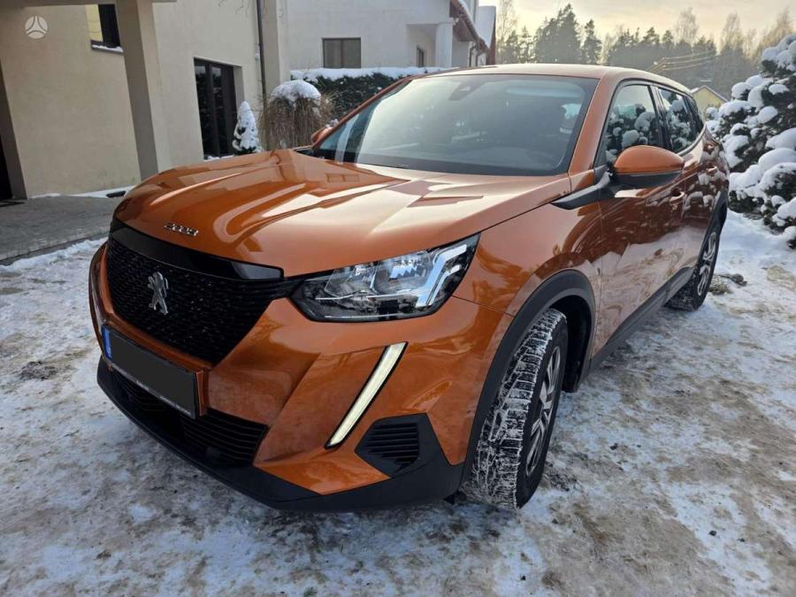 Orange Peugeot 2008 2021 in Utena, with an engine capacity of 1.20 L and mileage of 39 thousand km for 12900 €, photo 21 on AUTOMOTO.COM.LV