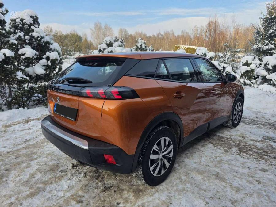 Orange Peugeot 2008 2021 in Utena, with an engine capacity of 1.20 L and mileage of 39 thousand km for 12900 €, photo 24 on AUTOMOTO.COM.LV