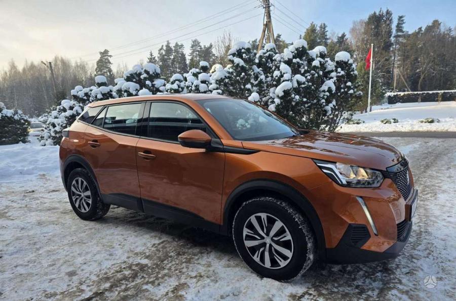 Orange Peugeot 2008 2021 in Utena, with an engine capacity of 1.20 L and mileage of 39 thousand km for 12900 €, photo 25 on AUTOMOTO.COM.LV