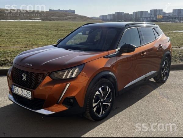 Oranžs Peugeot 2008 2021 Jelgava, ar dzinēja tilpumu 1.20 L un nobraukumu 137 tūkst. km par 14000 €, foto 1 vietnē AUTOMOTO.COM.LV