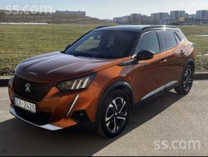 Oranžs Peugeot 2008 2021 Jelgava, ar dzinēja tilpumu 1.20 L un nobraukumu 137 tūkst. km par 14000 €, foto  vietnē AUTOMOTO.COM.LV