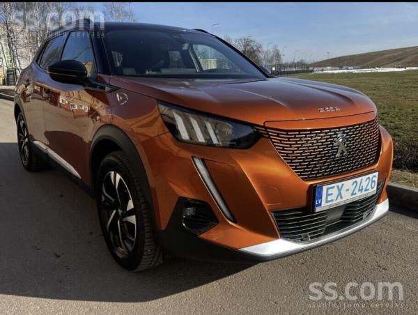 Oranžs Peugeot 2008 2021 Jelgava, ar dzinēja tilpumu 1.20 L un nobraukumu 137 tūkst. km par 14000 €, foto 5 vietnē AUTOMOTO.COM.LV