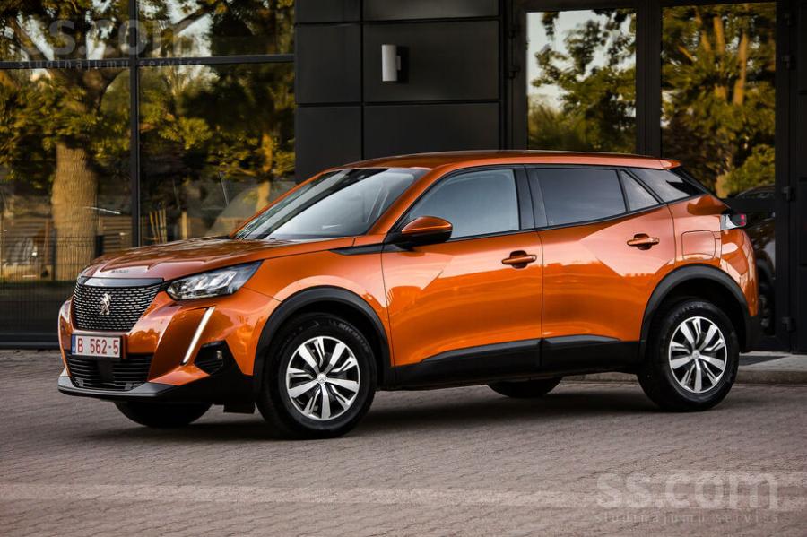 Orange Peugeot 2008 2021 in Jelgava, with an engine capacity of 1.50 L and mileage of 126 thousand km for 14950 €, photo 4 on AUTOMOTO.COM.LV