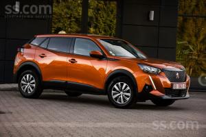 Orange Peugeot 2008 2021 in Jelgava, with an engine capacity of 1.50 L and mileage of 126 thousand km for 14950 €, photo 6 on AUTOMOTO.COM.LV
