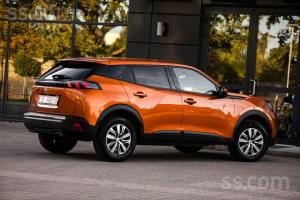 Orange Peugeot 2008 2021 in Jelgava, with an engine capacity of 1.50 L and mileage of 126 thousand km for 14950 €, photo 8 on AUTOMOTO.COM.LV