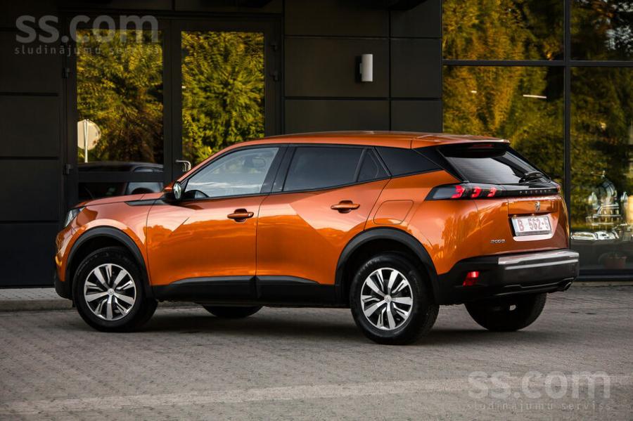 Orange Peugeot 2008 2021 in Jelgava, with an engine capacity of 1.50 L and mileage of 126 thousand km for 14950 €, photo 9 on AUTOMOTO.COM.LV