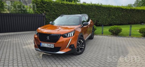 Oranžs Peugeot 2008 2021 Rīga, ar dzinēja tilpumu 1.20 L un nobraukumu 65 tūkst. km par 15400 €, foto 2 vietnē AUTOMOTO.COM.LV