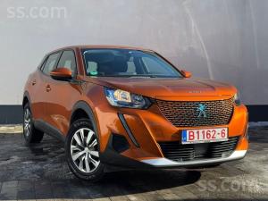 Orange Peugeot 2008 2021 in Riga, with an engine capacity of 1.20 L and mileage of 44 thousand km for 14999 €, photo 4 on AUTOMOTO.COM.LV