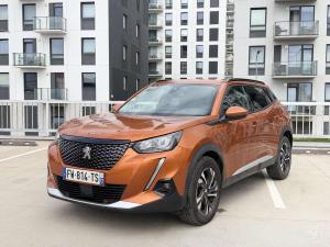 Orange Peugeot 2008 2021 in Vilnius, with an engine capacity of 1.20 L and mileage of 126 thousand km for 11979 €, photo  on AUTOMOTO.COM.LV