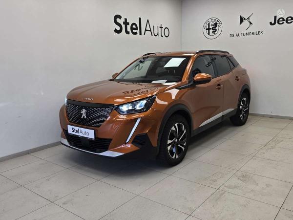 Orange Peugeot 2008 2021 in Vilnius, with an engine capacity of 1.20 L and mileage of 73 thousand km for 14990 €, photo 1 on AUTOMOTO.COM.LV