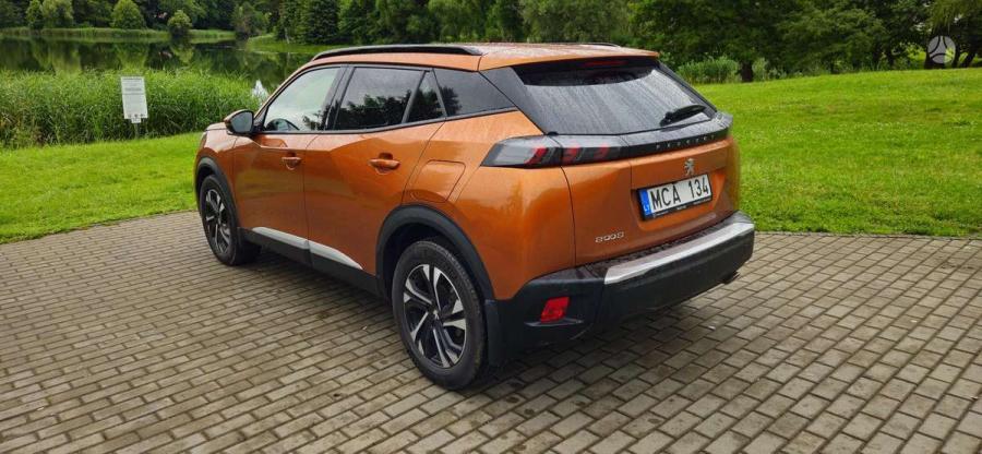 Orange Peugeot 2008 2021 in Vilnius, with an engine capacity of 1.50 L and mileage of 63 thousand km for 15555 €, photo 28 on AUTOMOTO.COM.LV