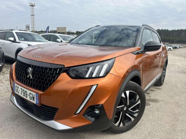 Oranžs Peugeot 2008 2021 Viļņa, ar dzinēja tilpumu 1.20 L un nobraukumu 199 tūkst. km par 12704 €, foto 1 vietnē AUTOMOTO.COM.LV