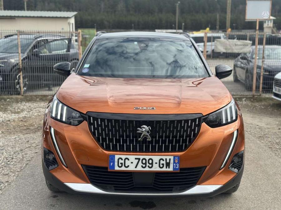 Oranžs Peugeot 2008 2021 Viļņa, ar dzinēja tilpumu 1.20 L un nobraukumu 199 tūkst. km par 12704 €, foto 3 vietnē AUTOMOTO.COM.LV
