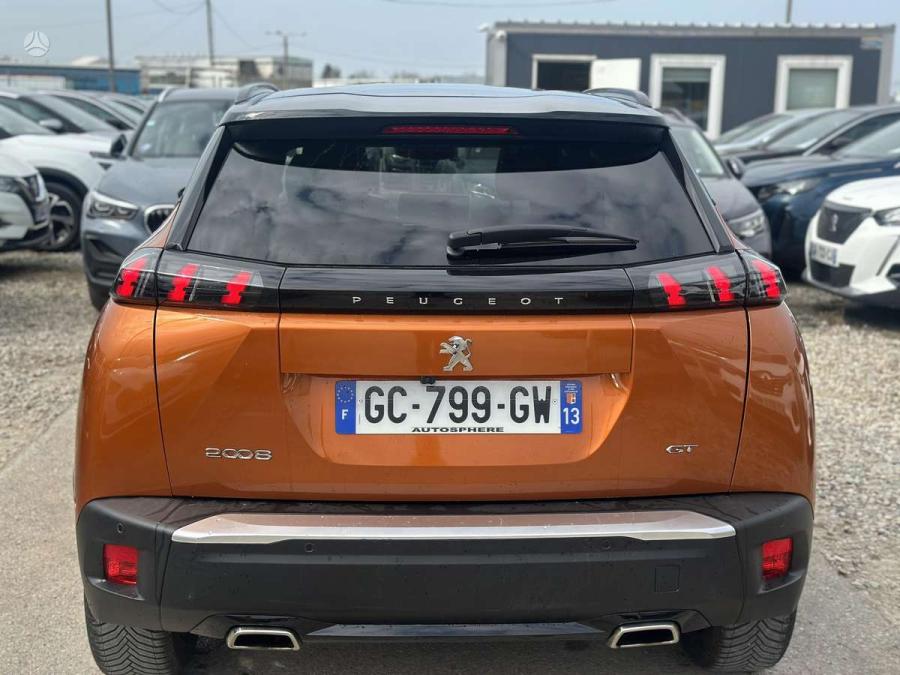 Oranžs Peugeot 2008 2021 Viļņa, ar dzinēja tilpumu 1.20 L un nobraukumu 199 tūkst. km par 12704 €, foto 6 vietnē AUTOMOTO.COM.LV
