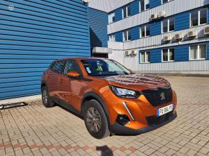 Orange Peugeot 2008 2021 in Vilnius, with an engine capacity of 1.20 L and mileage of 58 thousand km for 11789 €, photo  on AUTOMOTO.COM.LV