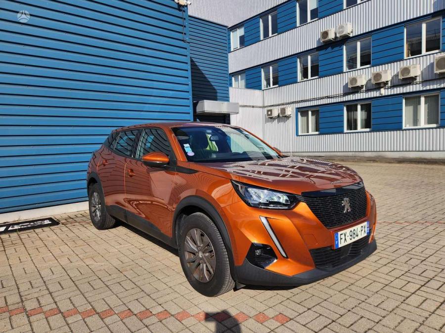 Oranžs Peugeot 2008 2021 Viļņa, ar dzinēja tilpumu 1.20 L un nobraukumu 58 tūkst. km par 11789 €, foto 1 vietnē AUTOMOTO.COM.LV