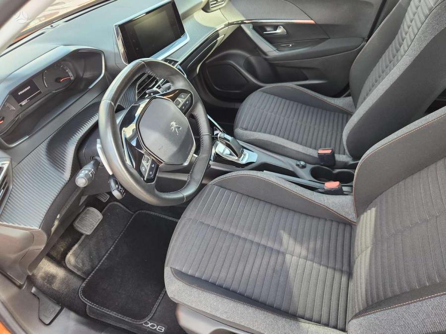 Oranžs Peugeot 2008 2021 Viļņa, ar dzinēja tilpumu 1.20 L un nobraukumu 58 tūkst. km par 11789 €, foto 11 vietnē AUTOMOTO.COM.LV