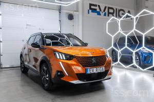 Orange Peugeot 2008 2021 in Riga, with an engine capacity of 0.00 L and mileage of 89 thousand km for 19790 €, photo  on AUTOMOTO.COM.LV