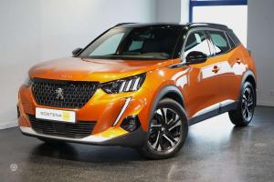 Orange Peugeot 2008 2021 in Vilnius, with an engine capacity of 1.20 L and mileage of 37 thousand km for 14900 €, photo  on AUTOMOTO.COM.LV