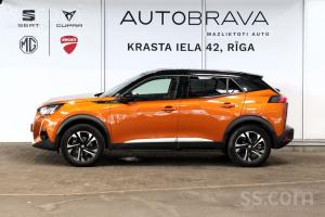 Orange Peugeot 2008 2021 in Riga, with an engine capacity of 1.50 L and mileage of 112 thousand km for 14490 €, photo 5 on AUTOMOTO.COM.LV